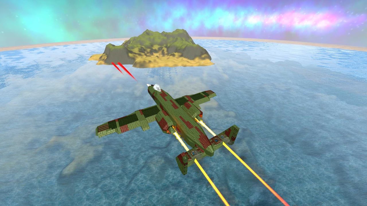 From the Depths - A-10 Warthog replica - brrrrrrt - YouTube
