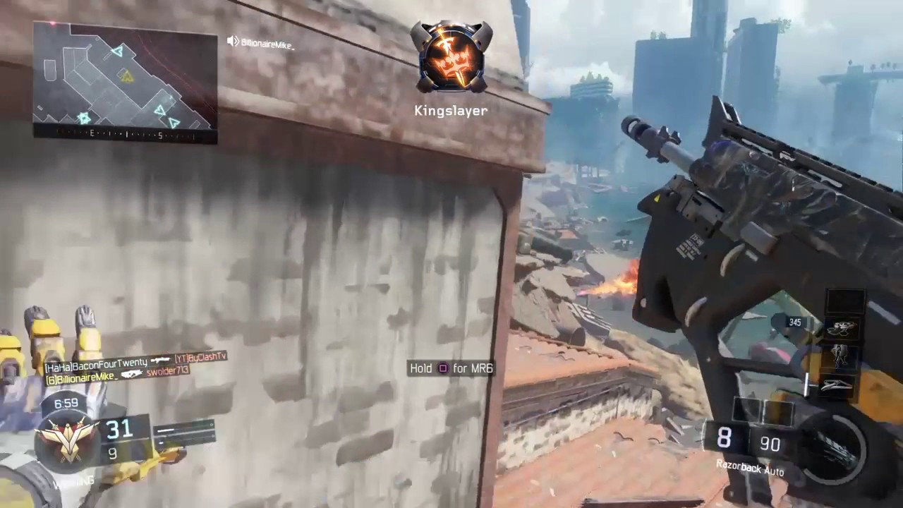 Best Razorback class setup!! 52-4 Exodus CoD: Black Ops III gameplay ...