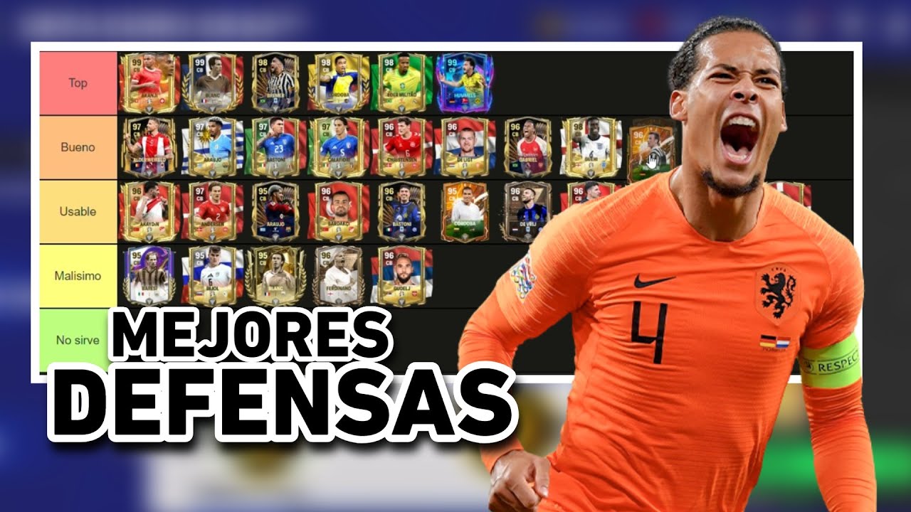 TIERLIST DE MEJORES DEFENSAS CENTRALES "DFC" EN FC MOBILE ACTUALIZADA ...