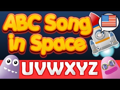 ABC Space Song | First Words UVWXYZ | Children, Education, Learn ...