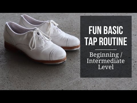 TAP COMBO // BEGINNING -INTERMEDIATE LEVEL // FUN TAP DANCE // TAP ...