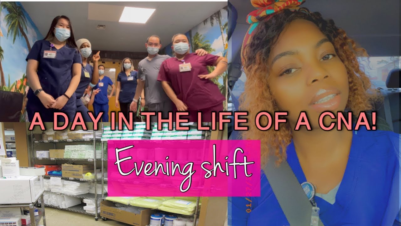 VLOG: DAY IN THE LIFE OF A CNA / 3-11PM SHIFT | DETTY STAR - YouTube