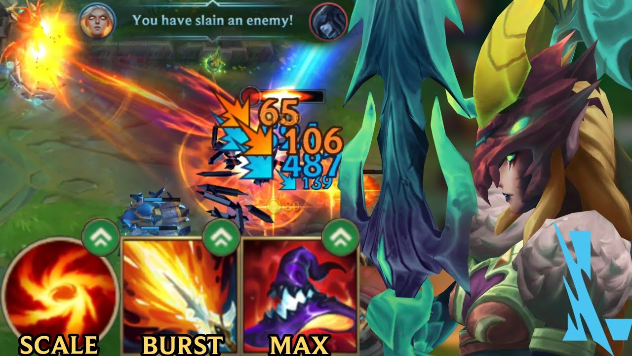 THE MOST TOXIC LATE GAME CHAMP | Kayle vs Aatrox Top Lane Wild Rift ...