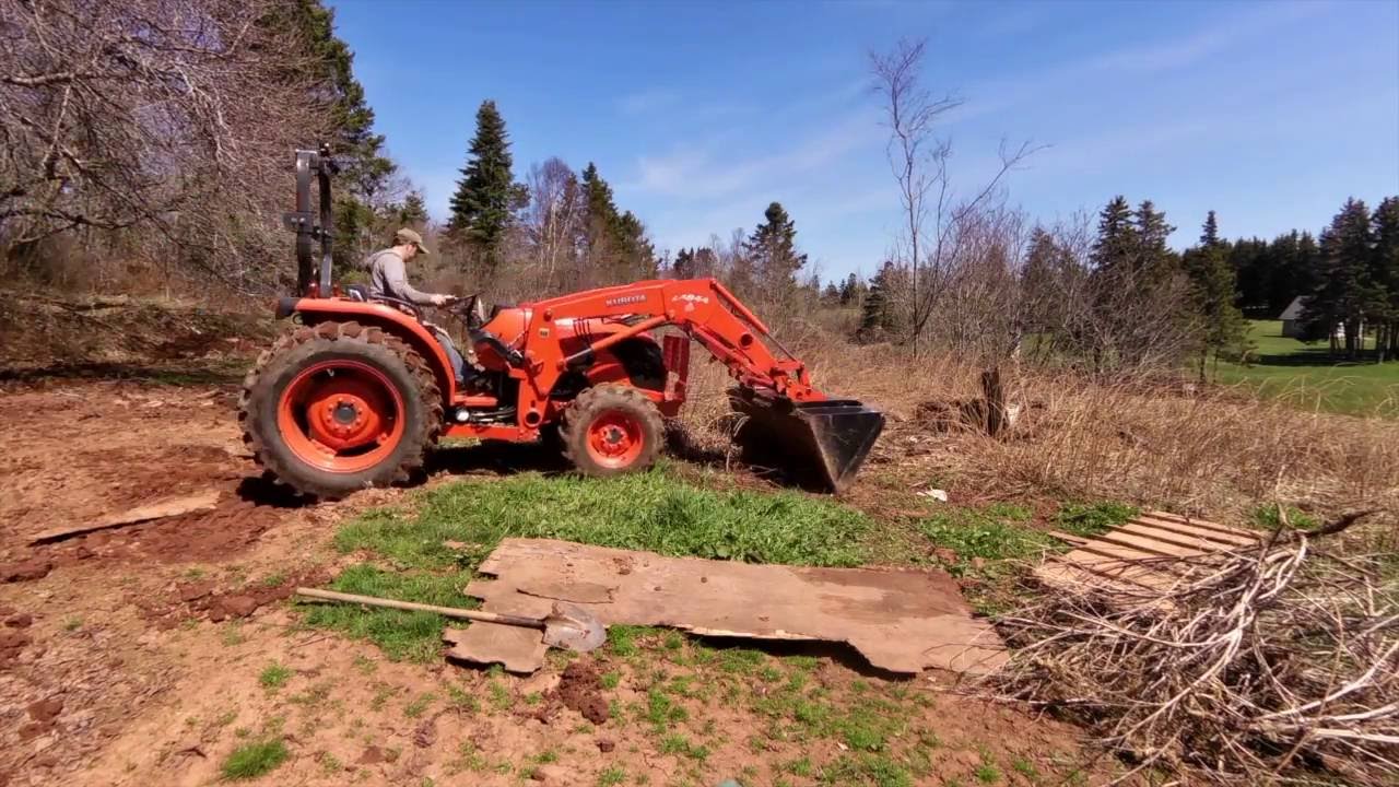 Homestead Tractors - making use of a tractor to get some larger ...