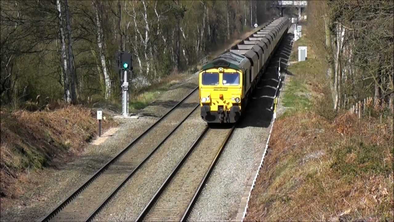 Hornblowing Freight's, Sutton Park Line - YouTube