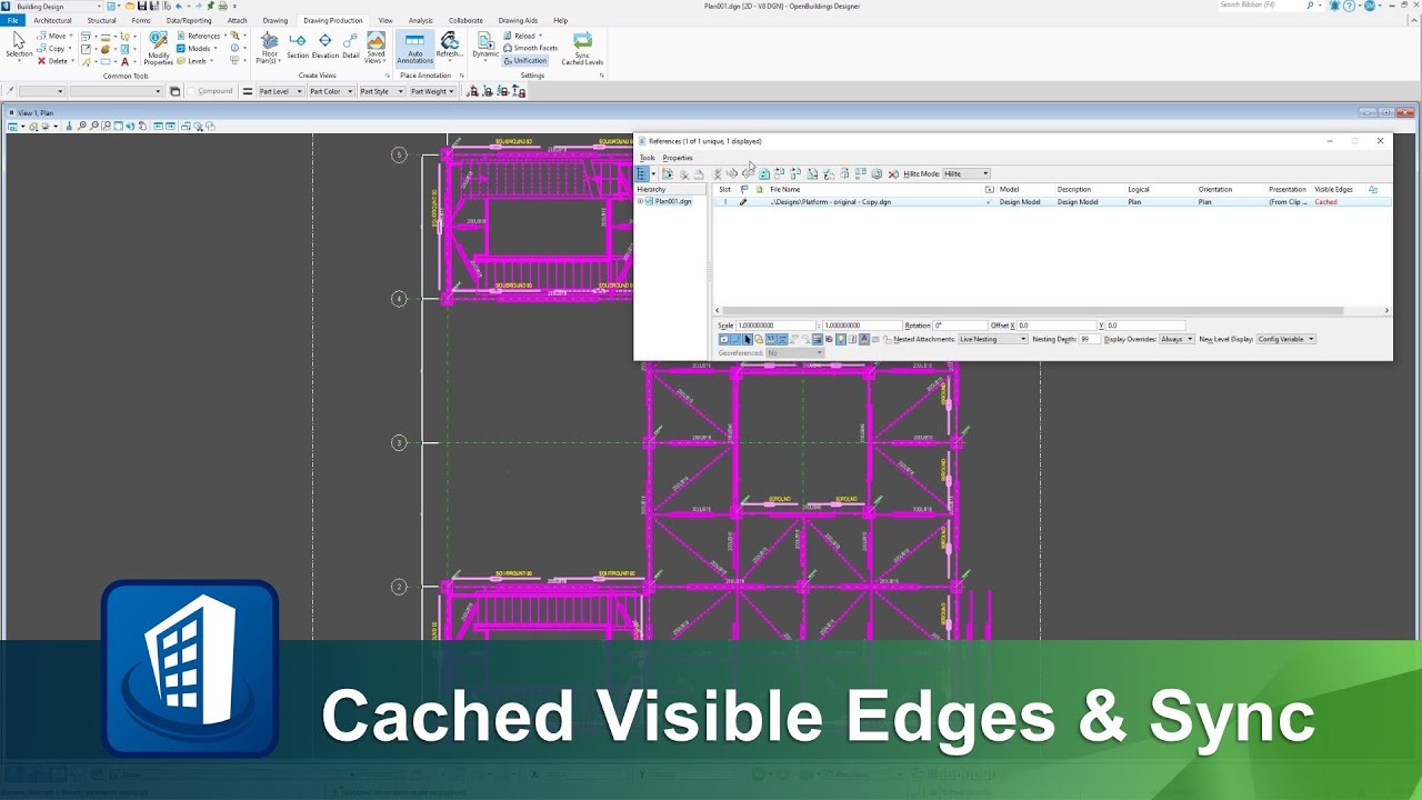 Cached Visible Edges and Synchronizing - YouTube