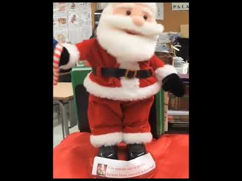 French Booty Shaking Santa