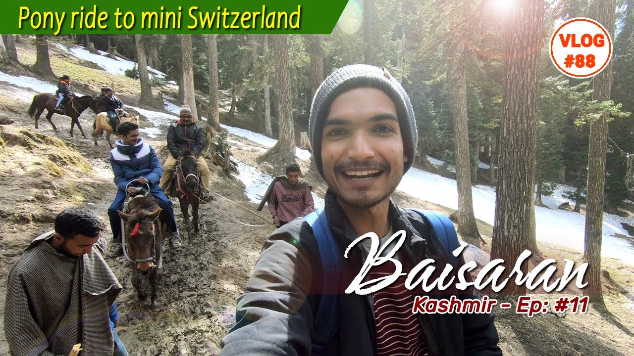 Adventurous pony ride to BAISARAN VALLEY | India's Mini Switzerland ...