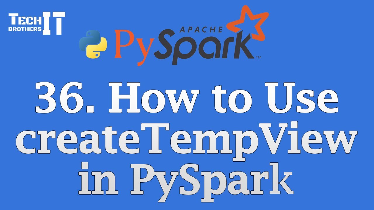 How to Use createTempView in PySpark | Run SQL Queries on DataFrames | PySpark Tutorial - YouTube