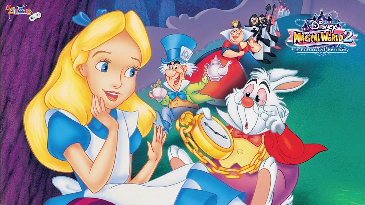 Alice in Wonderland | Full Movie Game | Disney Magical World 2 ...
