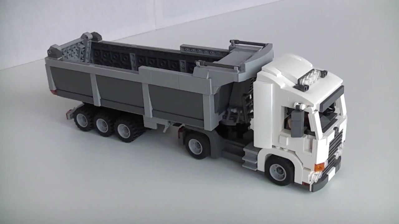 LEGO LKW Lastwagen Kipper Truck MOC - YouTube