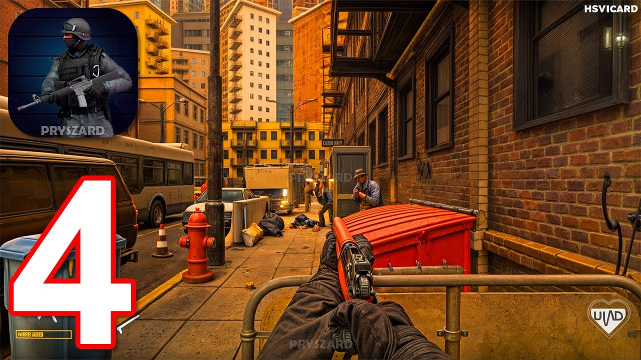 SWAT Shooter Police Action FPS - Gameplay Walkthrough Part 4 (iOS ...