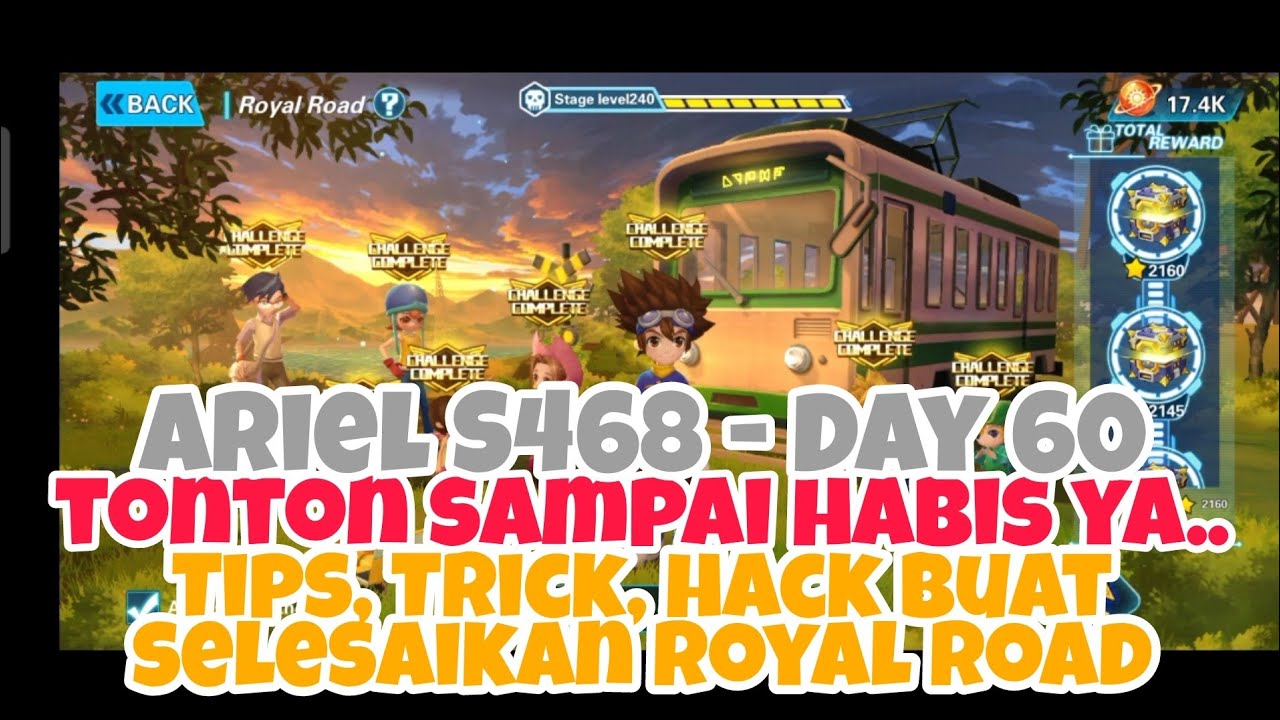 Ariel S468 ‼️ Tips, Trick dan Hack buat selesaikan Royal Road.. Gaskeun.. - YouTube