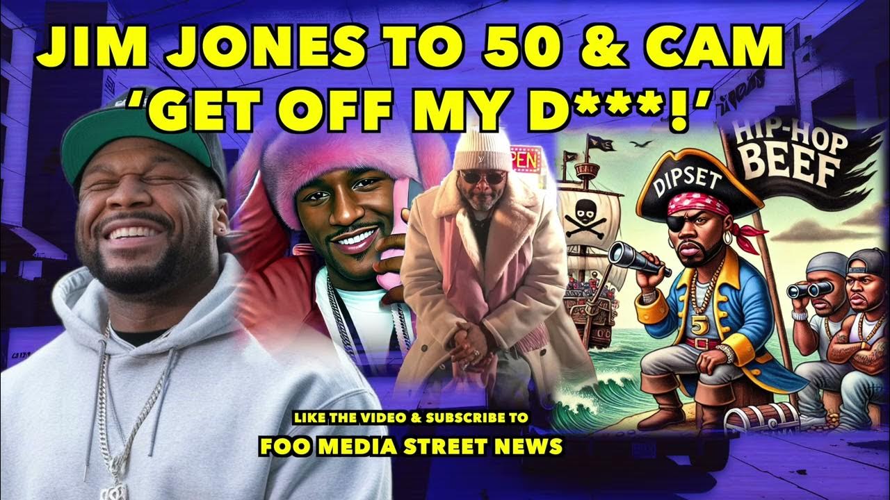 Jim Jones CRASHED OUT on 50 Cent + Cam’Ron 🤯🤣🤣 ‘Get off My D***!’ 🤣 - YouTube