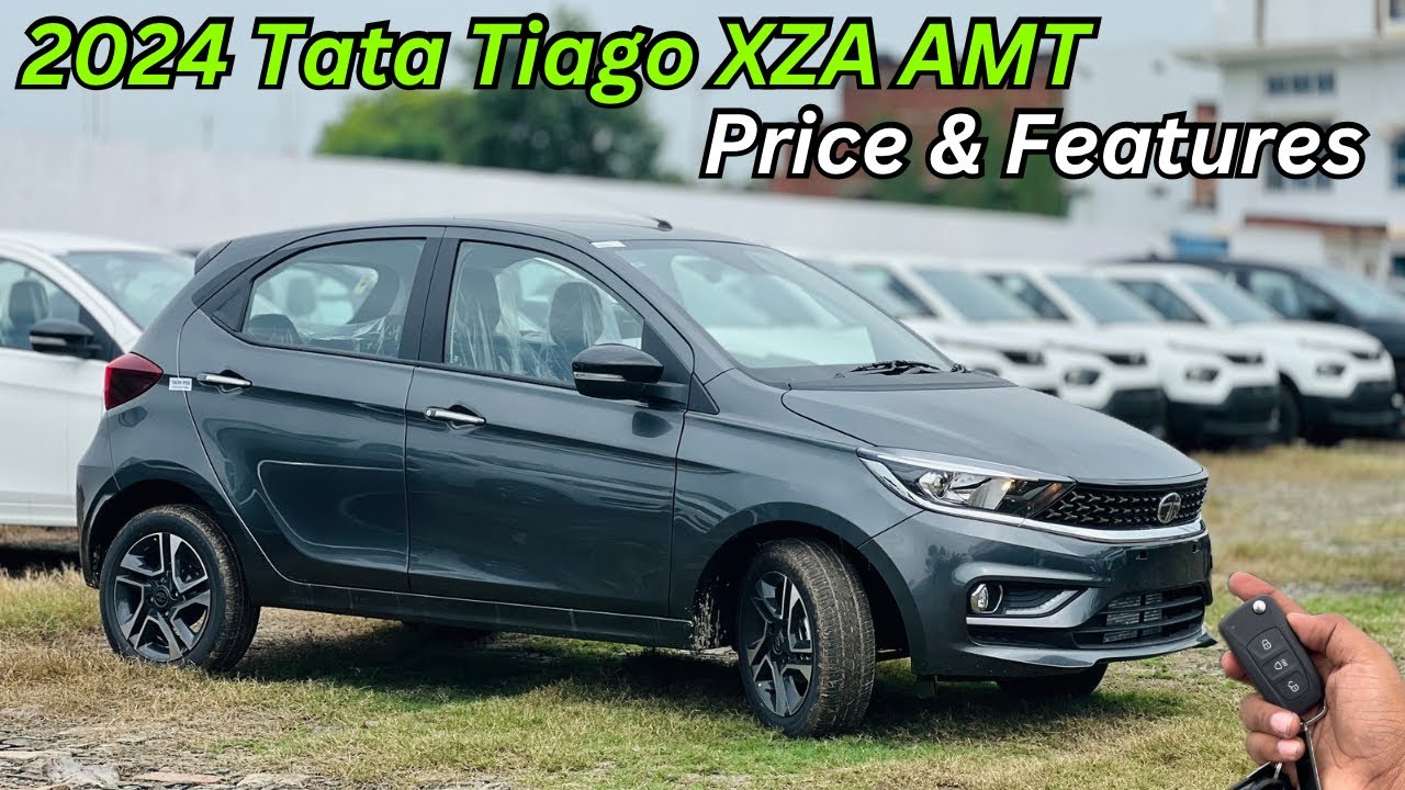 New Tata Tiago XZA AMT Full Detailed Review ️ Price & Features Best Car ...