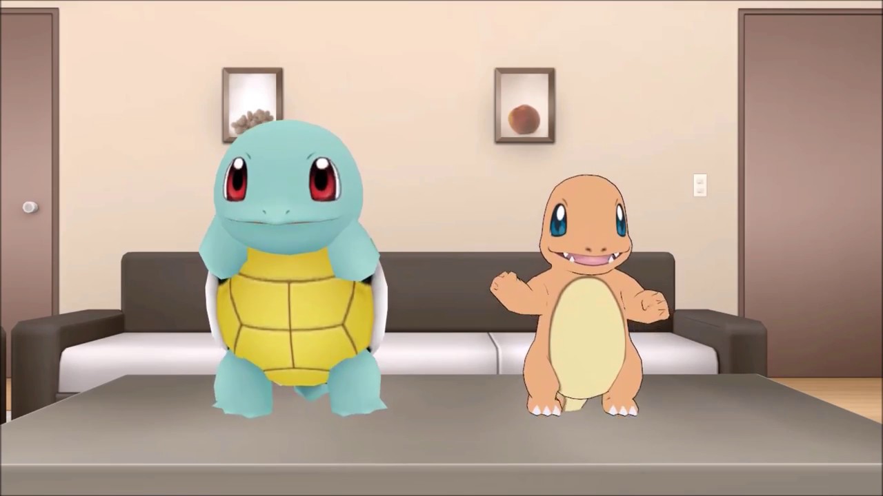[MMD] Squirtle and Charmander Dance - YouTube