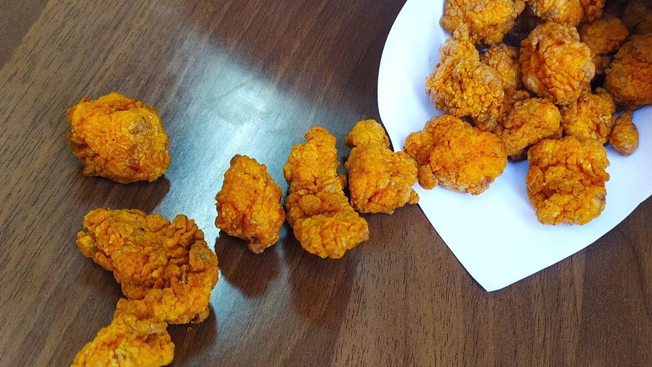 KFC Style Chicken Popcorn Easy Snack for kids - YouTube