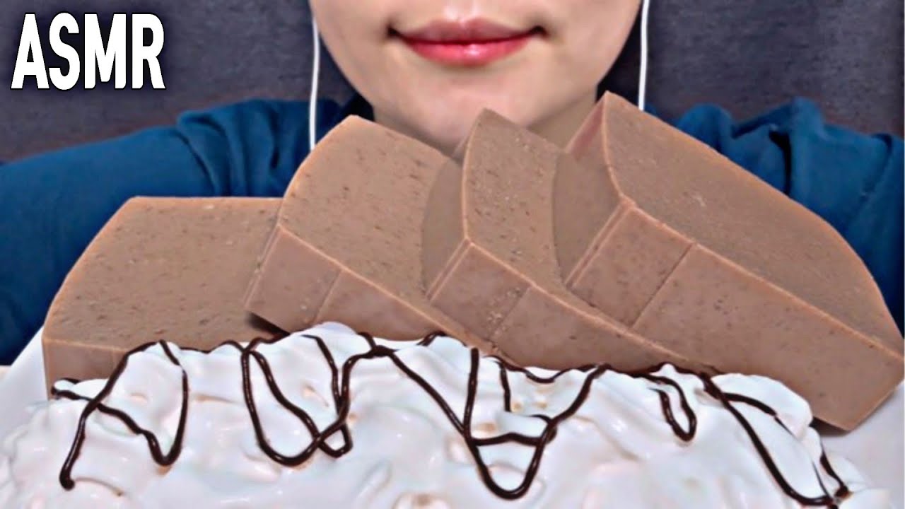 [희소식ASMR]초코푸딩 만들었어요~달콤하고 부드러운식감mukbang이팅사운드chocolate pudding 디저트먹방asmr ...
