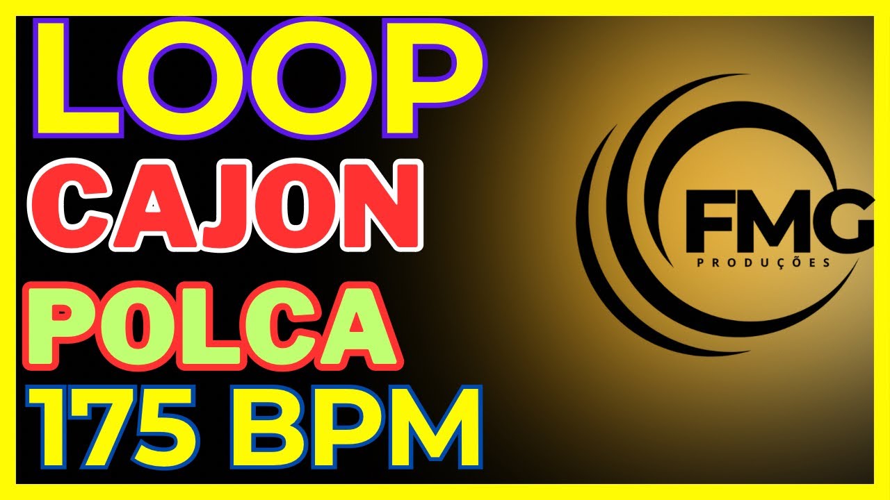 LOOP CAJON - POLCA PARAGUAIA - 175 BPM - YouTube
