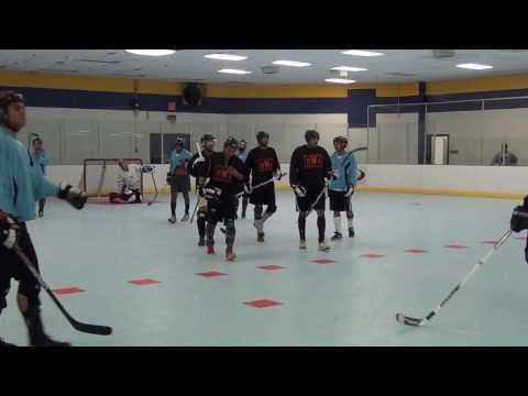 What A Goal! (Ball Hockey Goal - Jonny Pal) Ball Hockey Goal Skills Tricks Drills Dekes