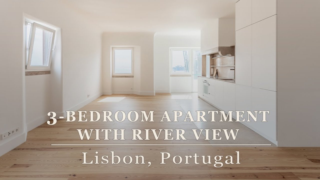 3-Bedroom Apartment With Garden and River View in Lisbon - Portugal ...