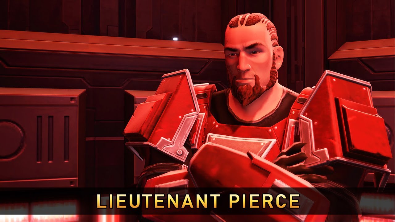 SWTOR Lieutenant Pierce Conversations - Sith Warrior (Light Side) - YouTube