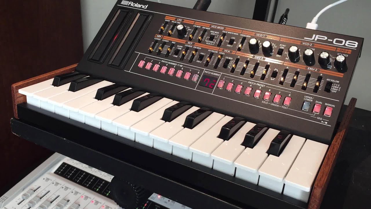 Rush Vital Signs Synthesizer Tutorial - Roland JP-08 - Keyboard - Step ...