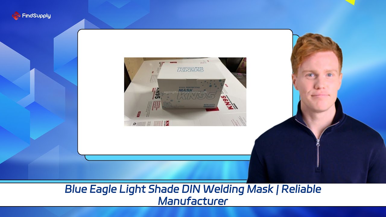 Blue Eagle Light Shade DIN Welding Mask | Reliable Manufacturer - YouTube