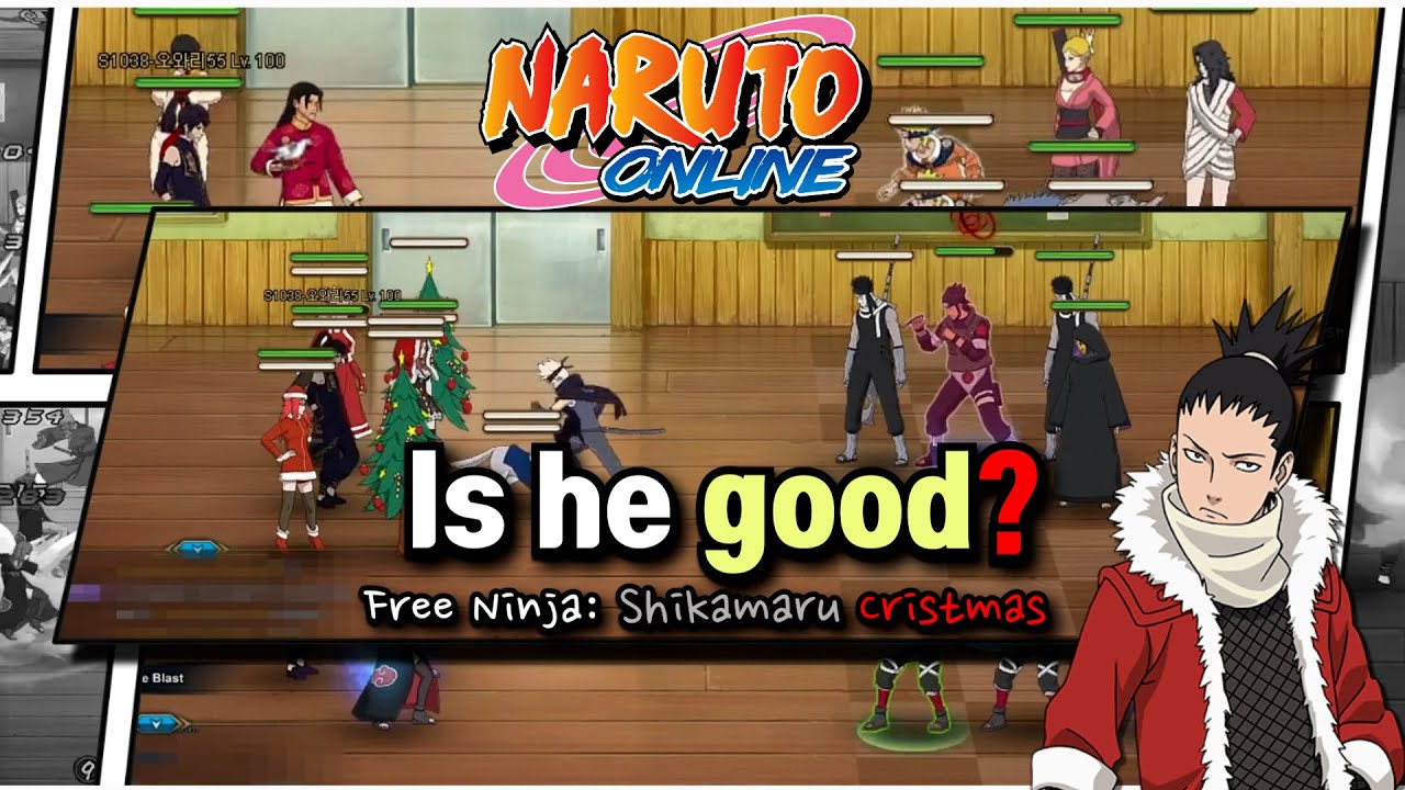 Naruto Online: Is he good? Free ninja: Shikamaru Christmas. - YouTube