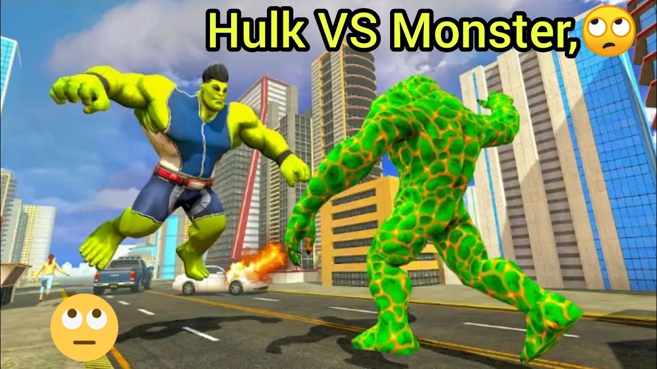 Hulk VS Monster best action#pleasesubscribe - YouTube