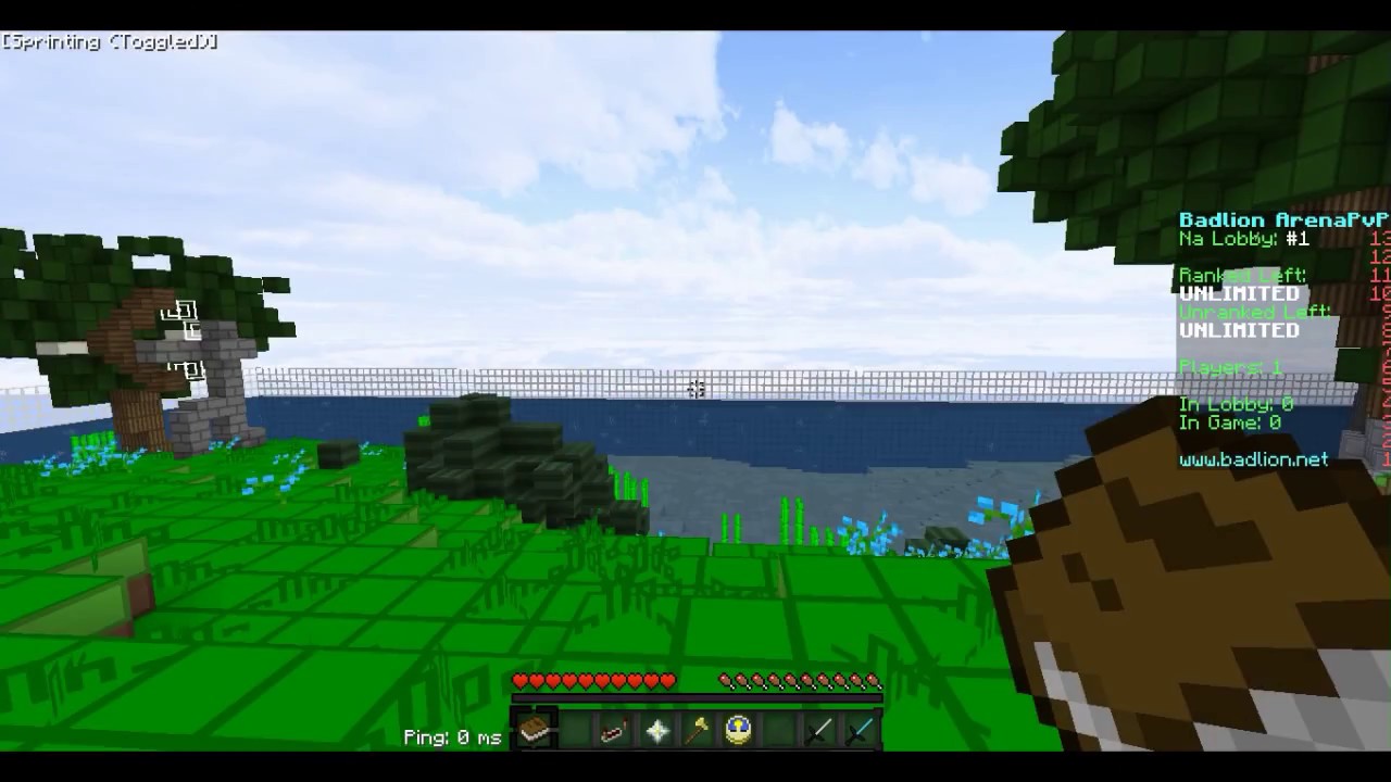 SERVER CONFIGURED PRACTICE BADLION ARENAPVP | BUILDUHC - NODEBUFF ...