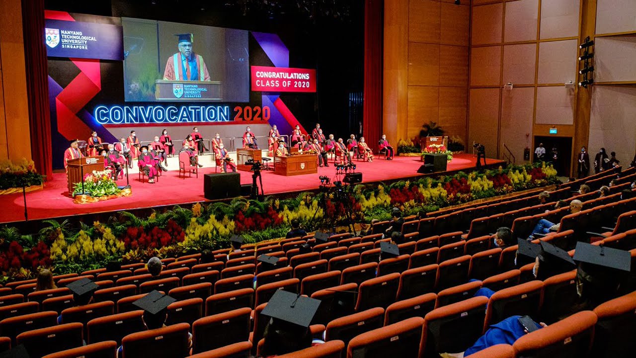 NTU Convocation 2020 Ceremony 1 - YouTube