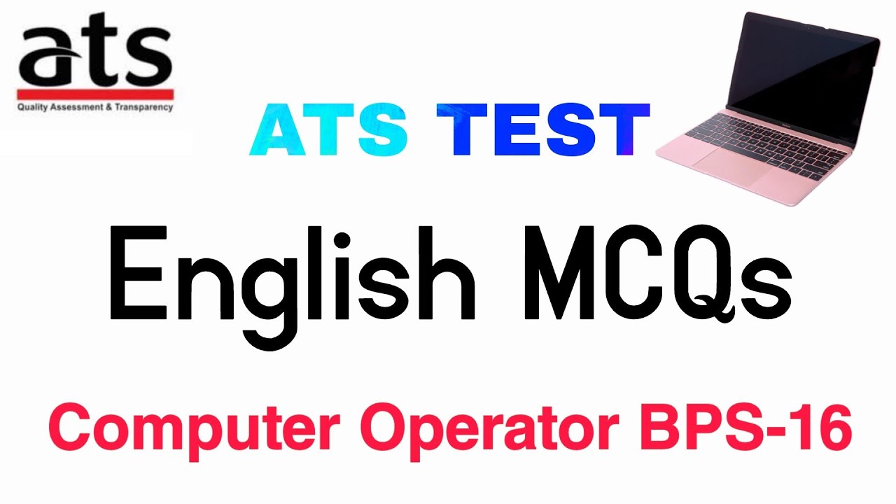 ATS Test Allied Testing Service Computer Operator English Part Solved ...
