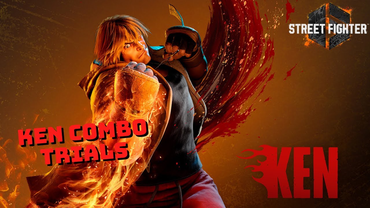 Ken Combo Trials - Street Fighter 6 - YouTube