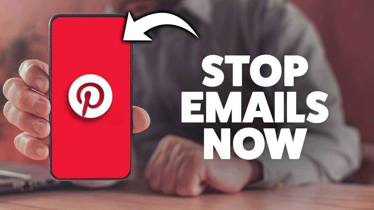 How To Stop Emails From Pinterest 2026 (iPhone & Android) - YouTube