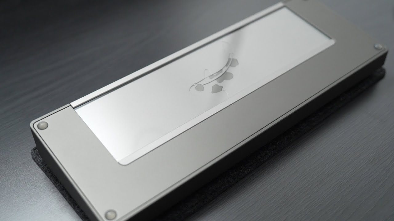 싱가 코하쿠 R2 그레이 커스텀 키보드 빌드(SINGA KOHAKU R2 Grey Keyboard Build) - YouTube