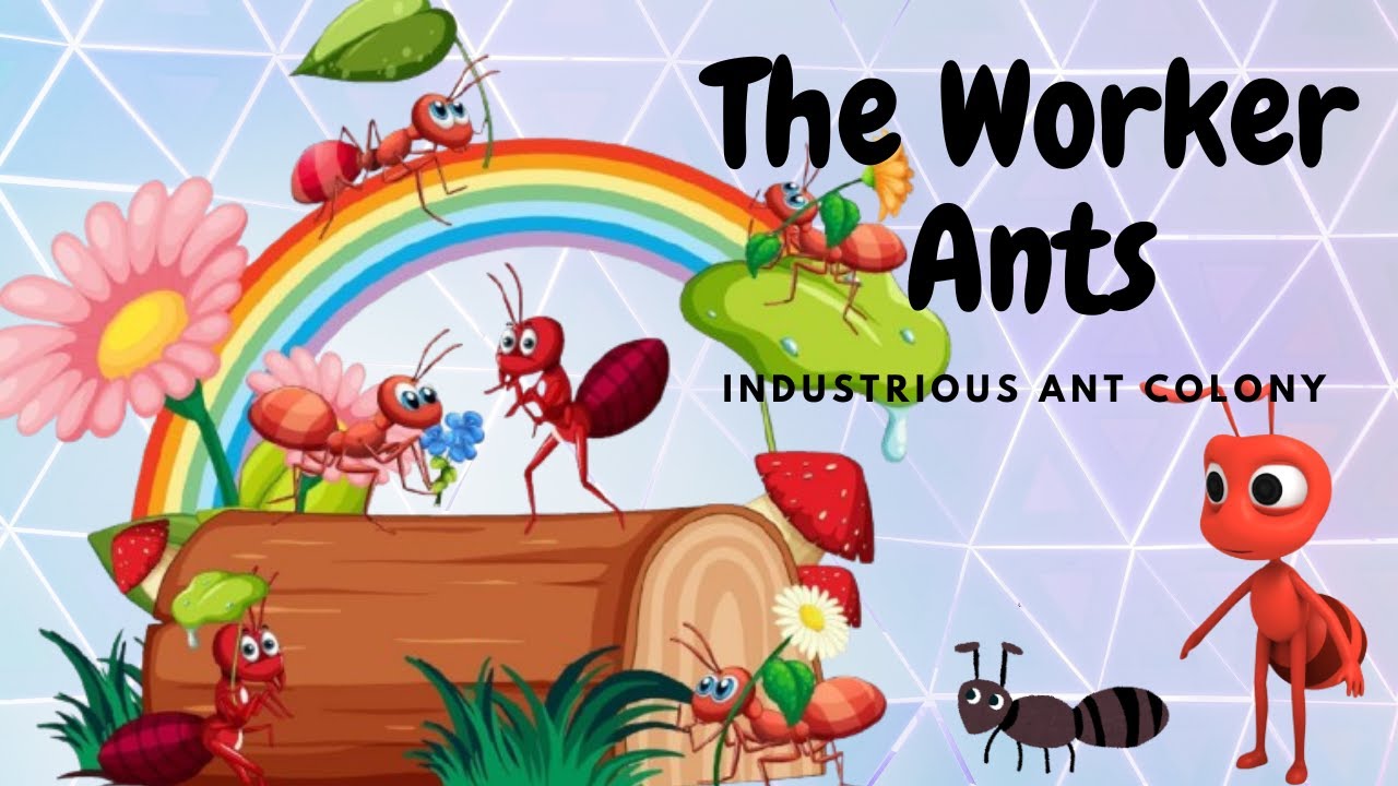 The worker ants - industrious ant colony | #jvsfav #shortstories # ...
