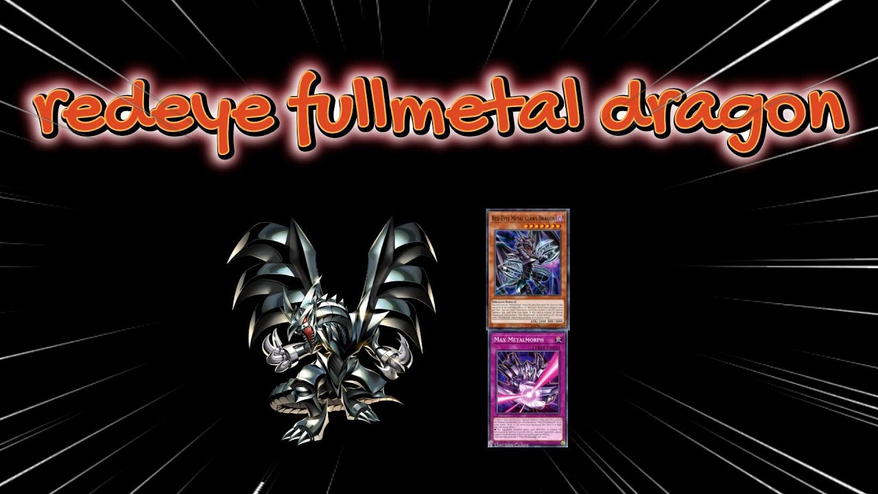 yugioh master duel red eyes fullmetal dragon - YouTube