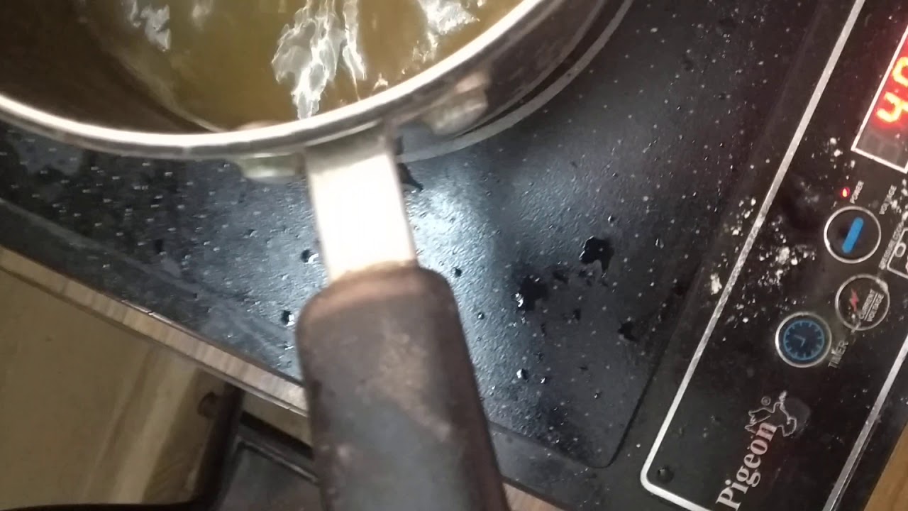 Bee wax process at home 2 - YouTube