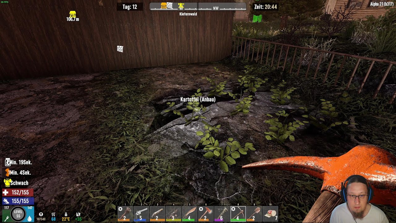 Alpha21 - S01E13 - 7 Days to die - Farming - 7d2d 7dtd - Deutsch - Lets ...