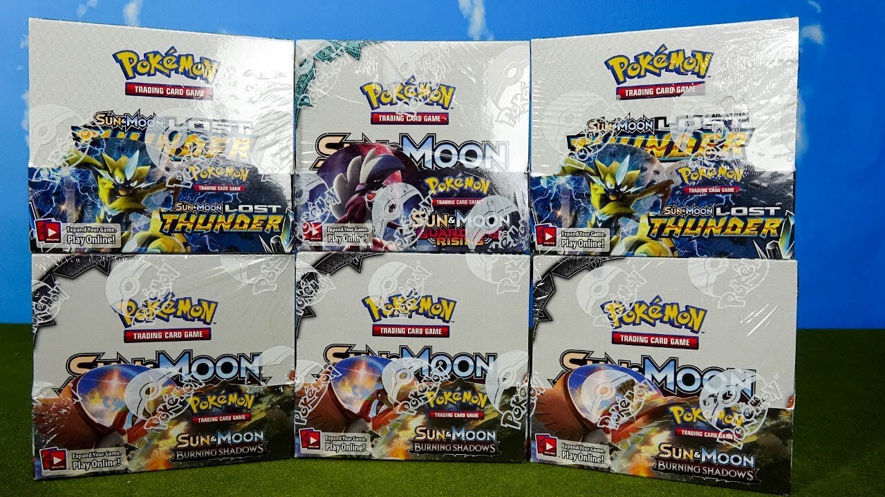 Opening 6 Pokemon Booster Boxes - YouTube