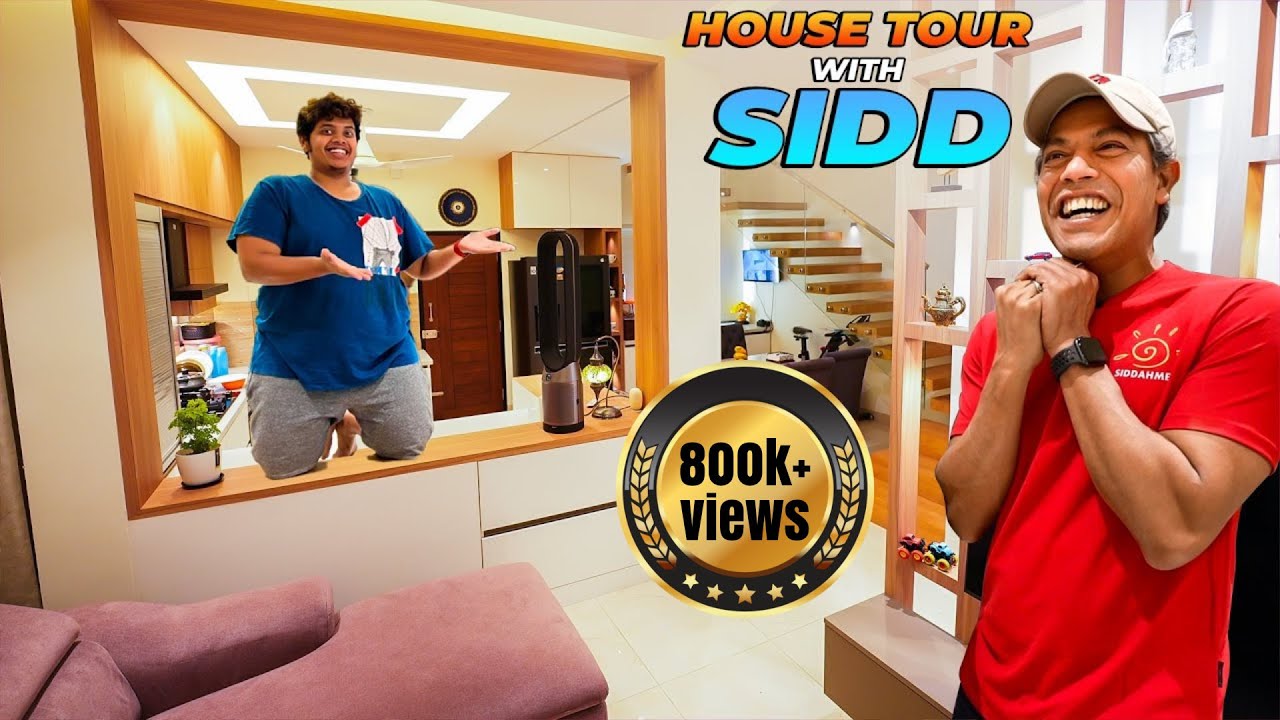 House Tour with Sidd🤩 - Irfan’s View - YouTube