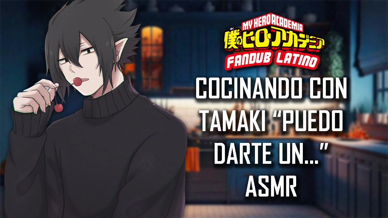 ASMR | Cocinando con Tamaki "Puedo darte un ..." 🌹 | Roleplay | Español ...