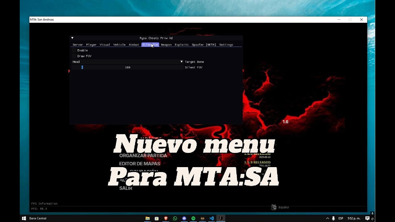 Nuevo Menu para MTA:SA Gratis! - YouTube