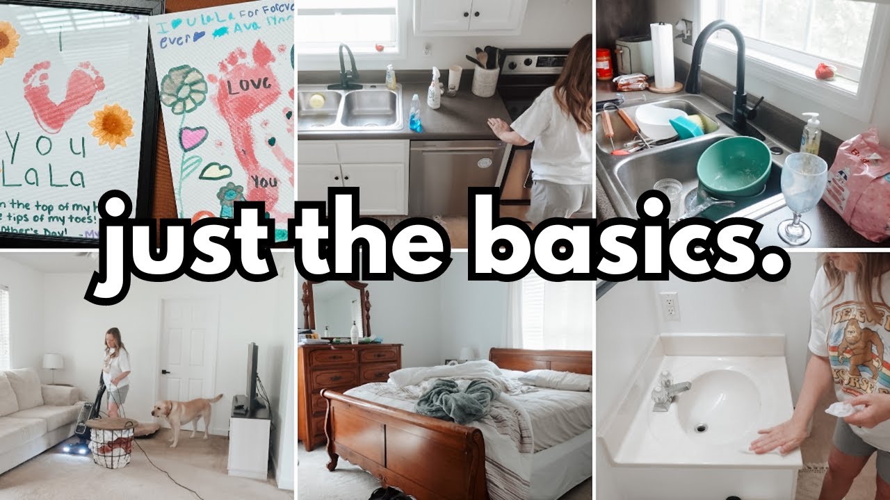 KEEPING UP WITH THE MESS | DAILY CLEANING ROUTINE | QUICK CLEANING ...