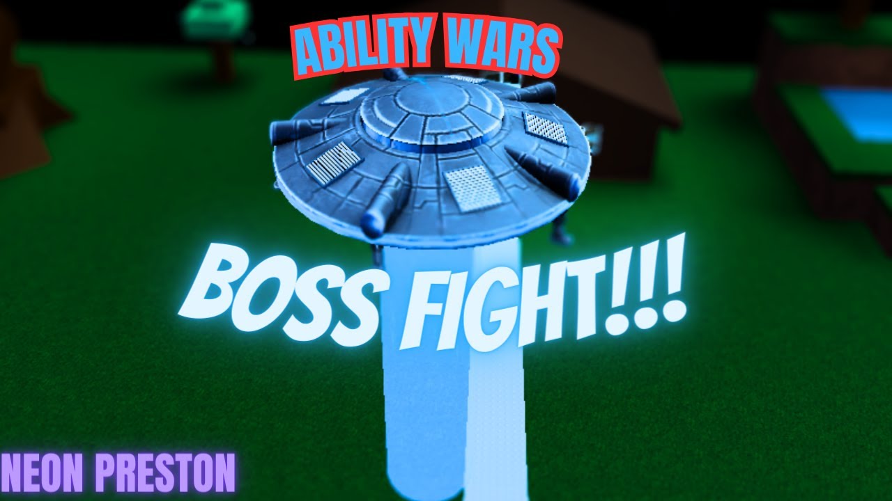 Ability Wars UFO BOSSFIGHT! ft. Kamoebus (Roblox Bossfight) - YouTube
