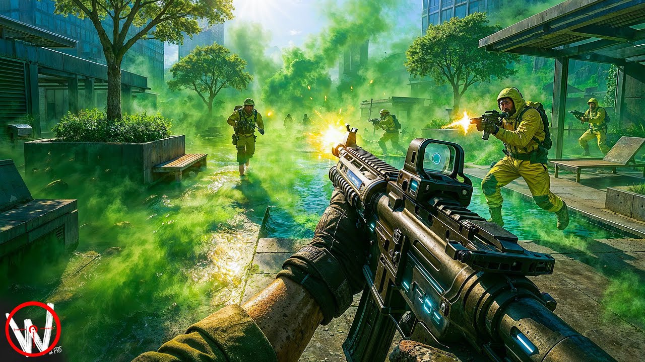 CHEMICAL ATTACK ON THE SKYSCRAPER | QUARANTINE | CALL OF DUTY BLACK OPS ...