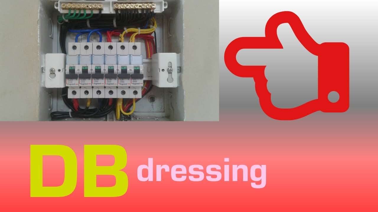 Electrical db dressing - YouTube