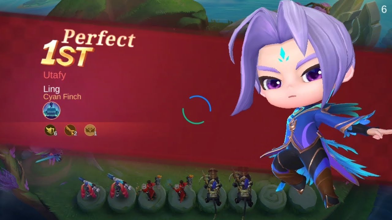 Ling Commander(Magic Chess) Perfect(No Damage) Gameplay - YouTube