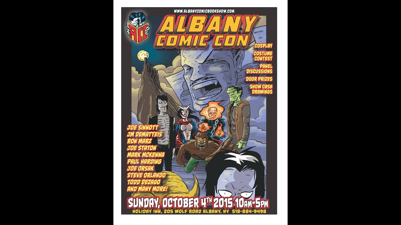 Adventures at Albany Comic Con 2015 Part 2 - YouTube